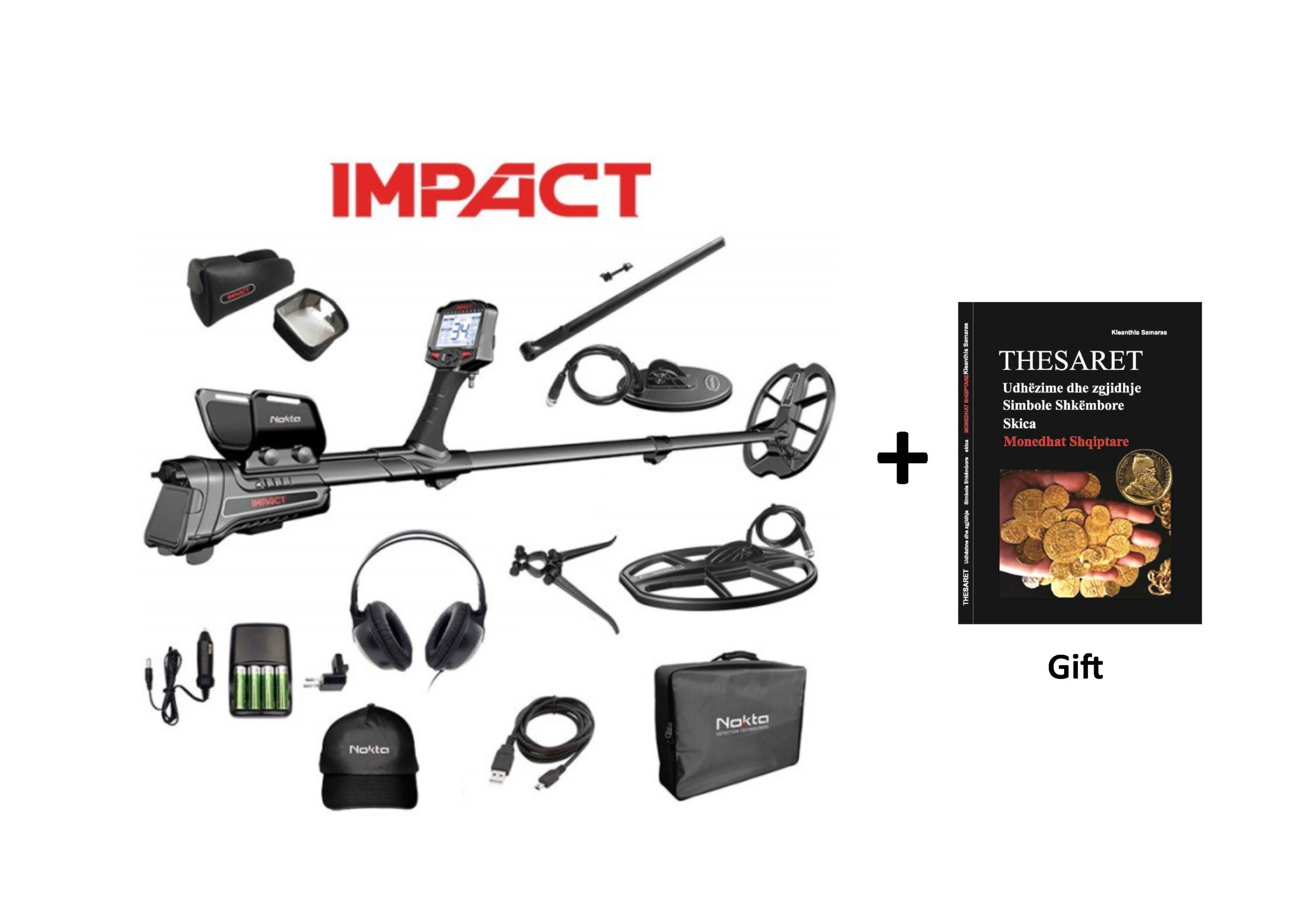 Nokta Impact Pro Package - AR Metal Detectors